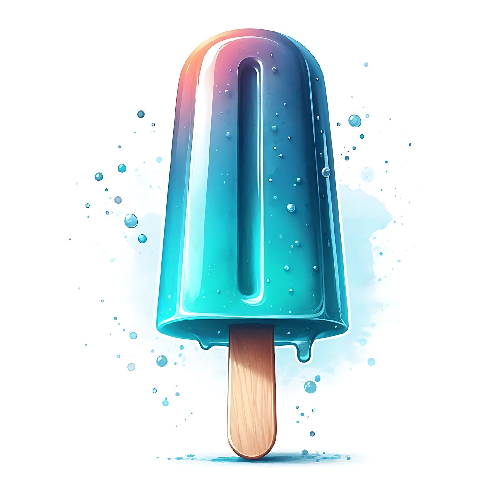 25 Popsicle Clipart PNG Set: Cute Popsicle PNG Summer Treats Popsicle ...