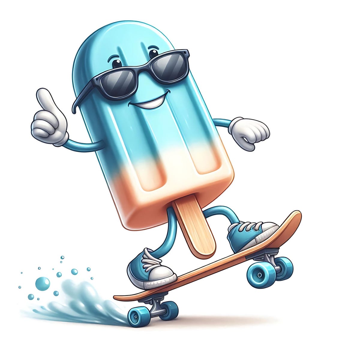 25 Popsicle Clipart PNG Set: Cute Popsicle PNG Summer Treats Popsicle ...