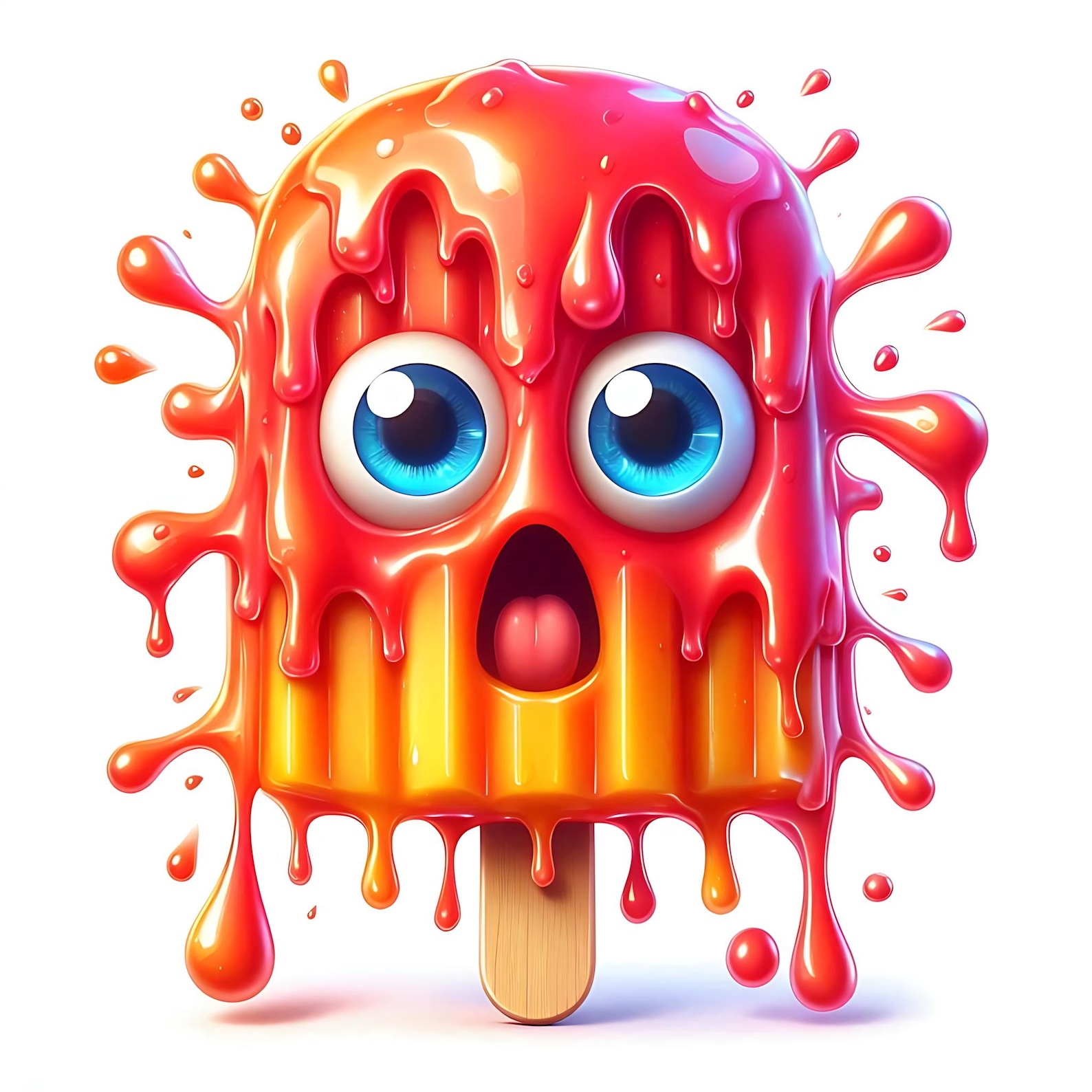 25 Popsicle Clipart PNG Set: Cute Popsicle PNG Summer Treats Popsicle ...