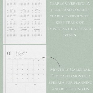 Printable Daily Planner,2025 Planner,daily Goal Planner, PDF File ...
