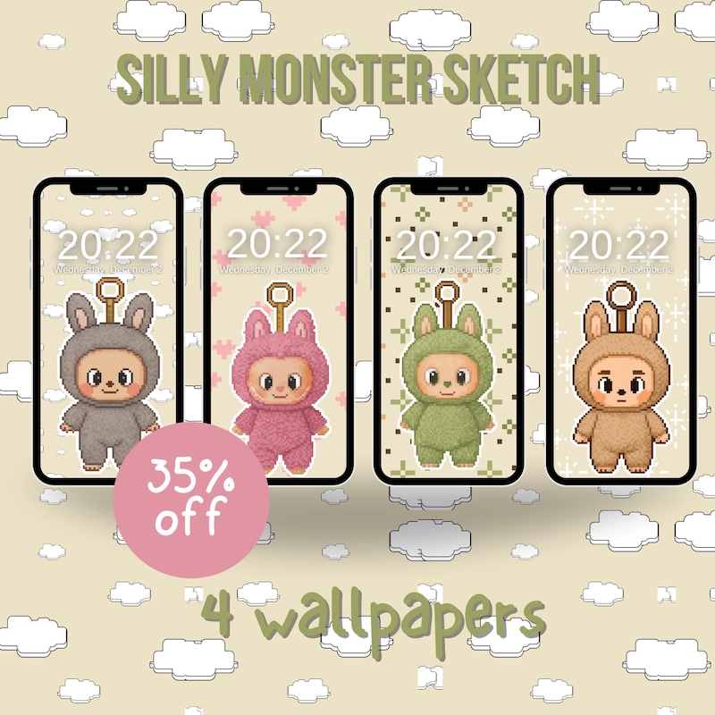 Labubu Pixel Art - Etsy