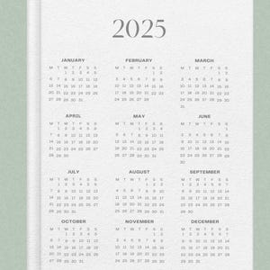 Printable Daily Planner,2025 Planner,daily Goal Planner, PDF File ...