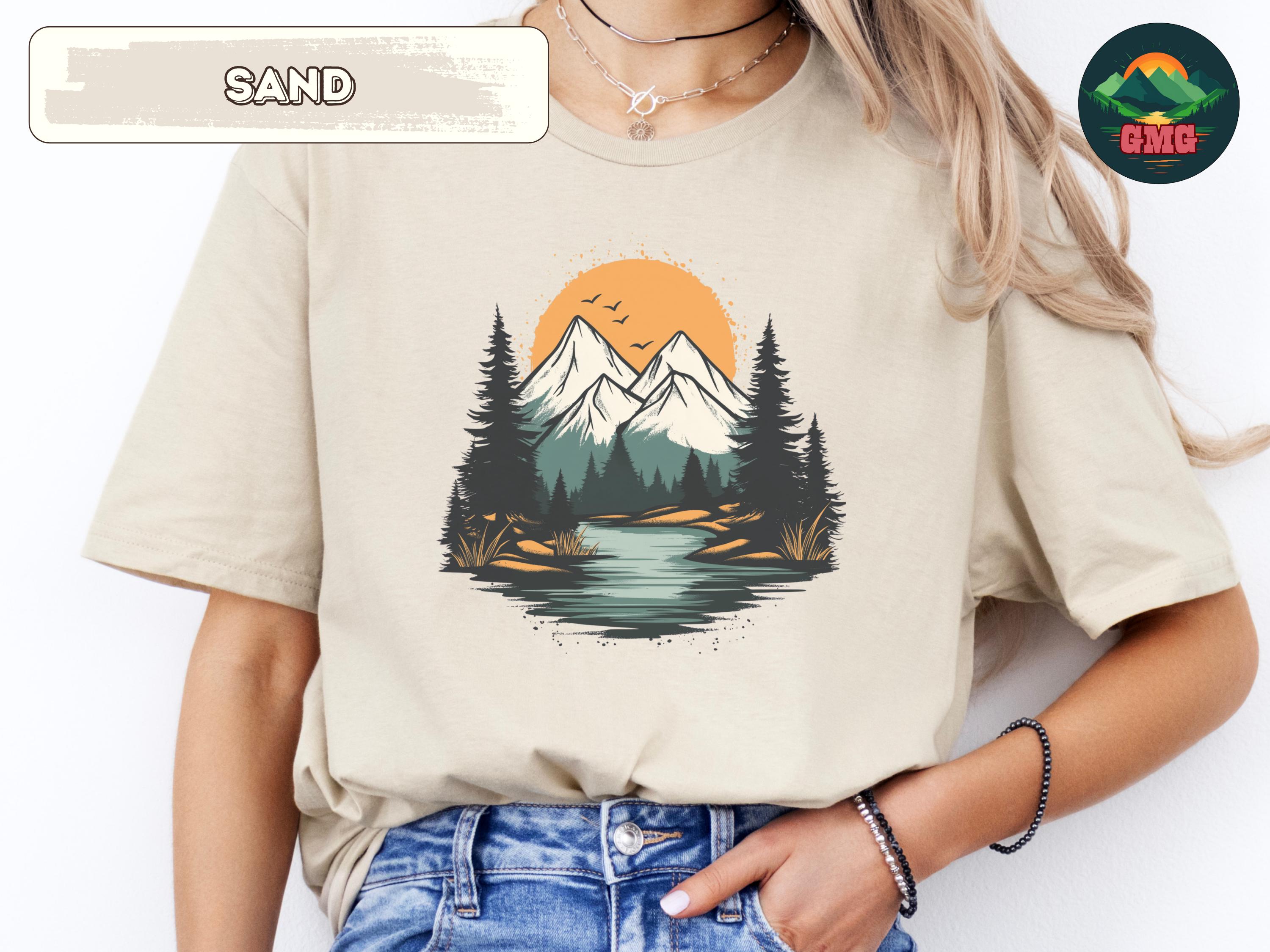 Camping Shirt Gift for Men and Women That Love Hiking, Mountains and ...