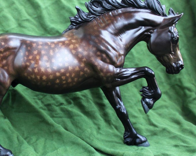 Brith - Custom Dappled Bay Breyer Traditional Llywellyn Customized CM ...