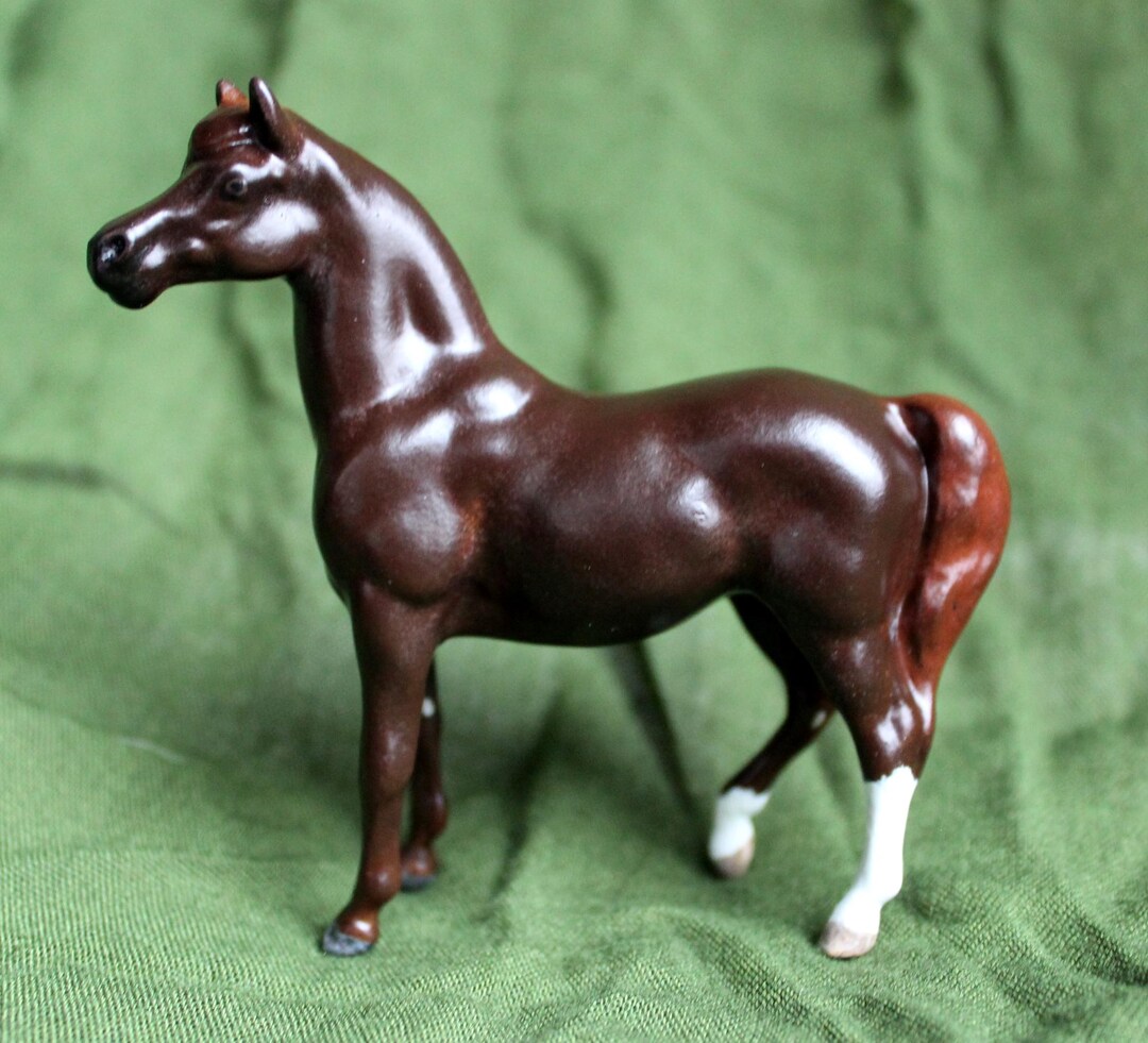 Castanea - Custom Liver Chestnut Breyer Stablemate G1 Morgan Mare ...