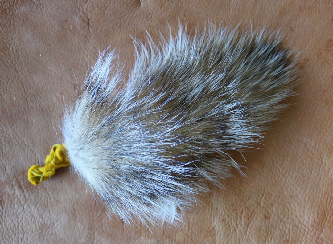 Badger Tail Real Eco-friendly Wild American Badger Fur Totem Tail on ...