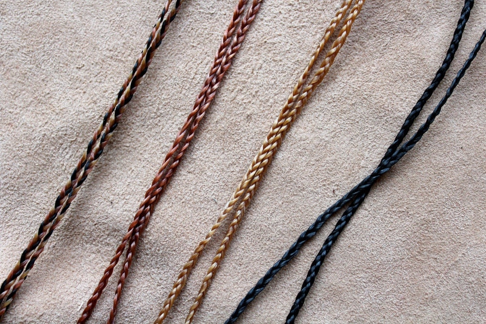 Fox Tooth Necklace Real Fox Canine Fang on Hand-braided - Etsy