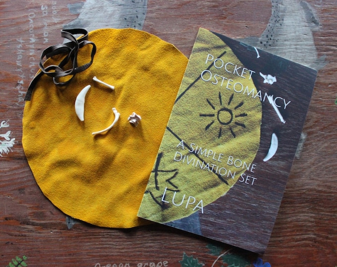 Pocket Osteomancy: A Simple Bone Divination Set BLANK Casting Cloth and ...