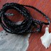 Gar Scale Necklace - Real Gar Fish Scale on Hand-braided Adjustable ...