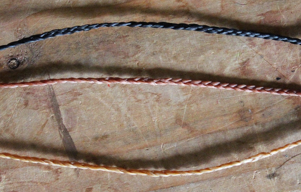 Gar Scale Necklace Real Gar Fish Scale on Hand-braided - Etsy