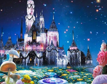 Castle backdrop | Etsy