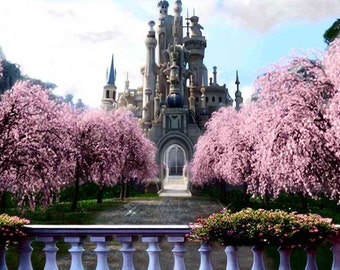 Castle backdrop | Etsy