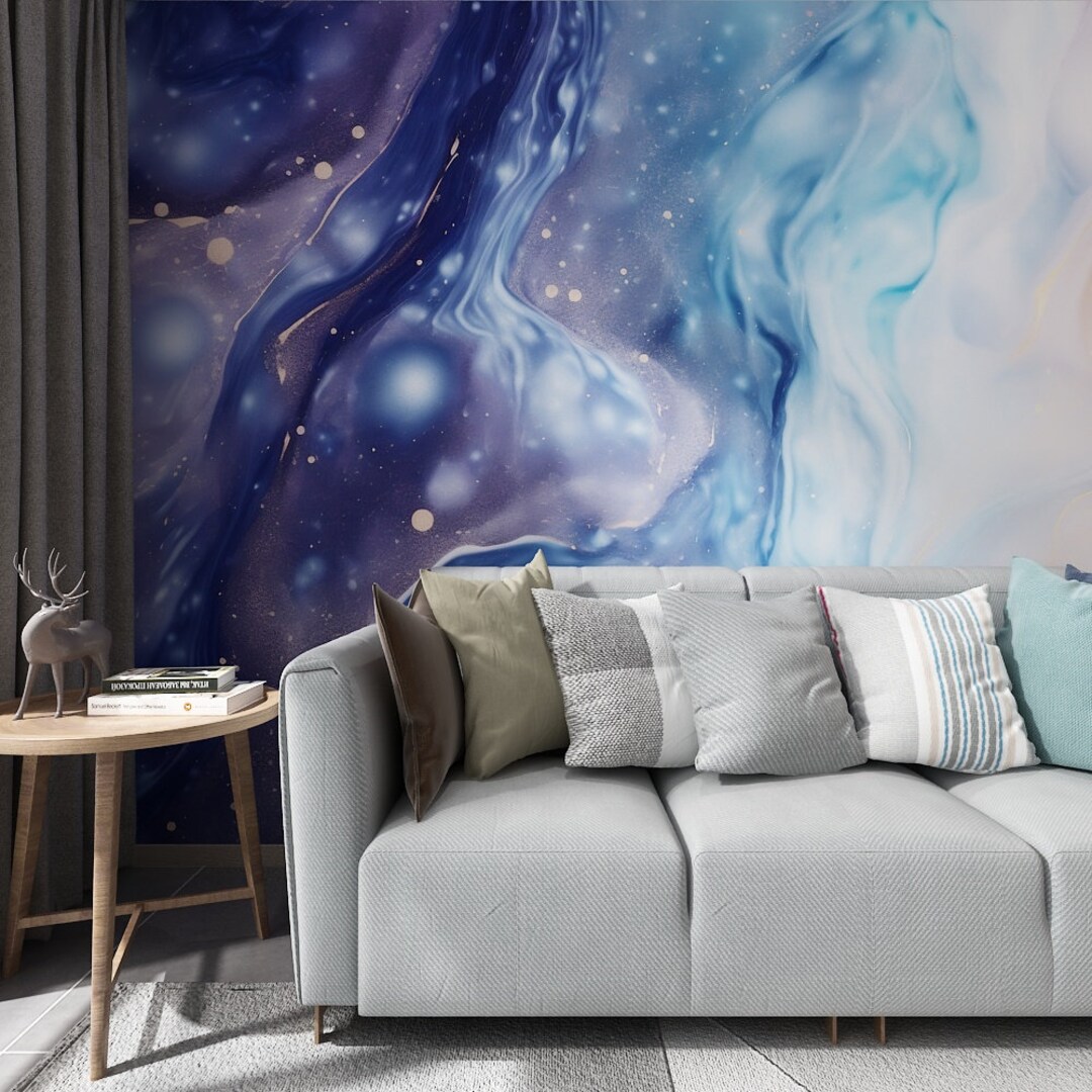 Colorful Marble Texture Fabric Wall Covering Seamless Wallpaper ...