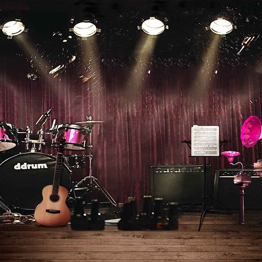 Rock Stage Backdrop