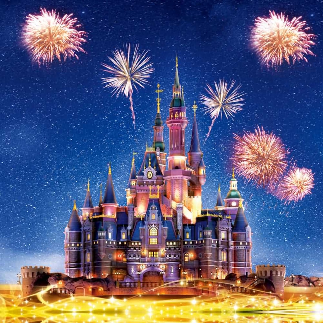Cinderella Castle Fireworks Wallpaper