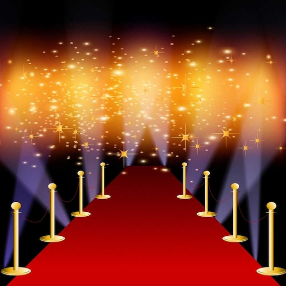 Red Carpet Background Printing