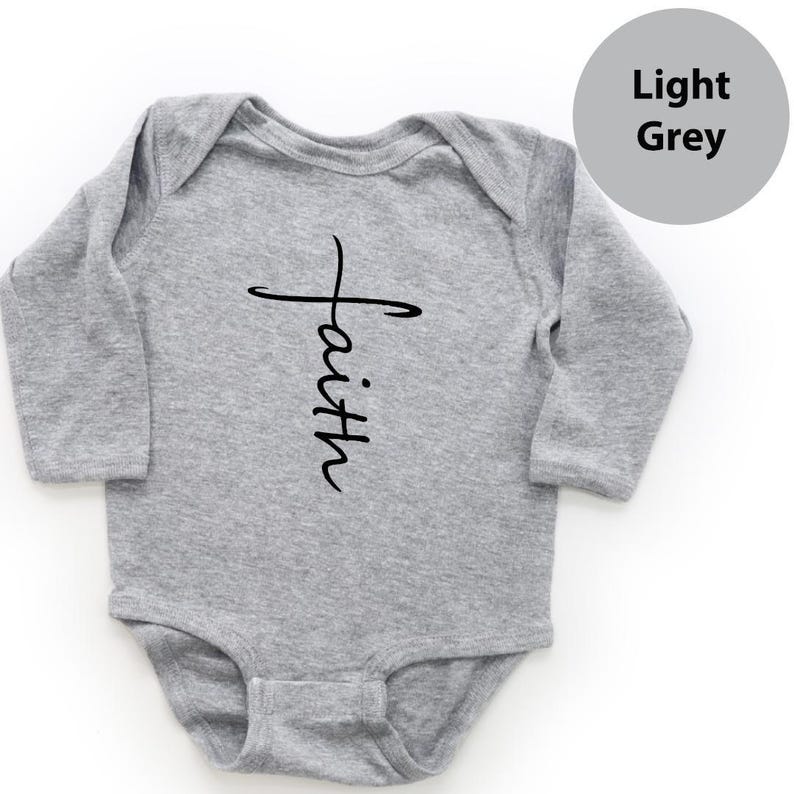 Faith Long Sleeve, Faith Cross Shirt, Faith Gift, Christian Shirts ...