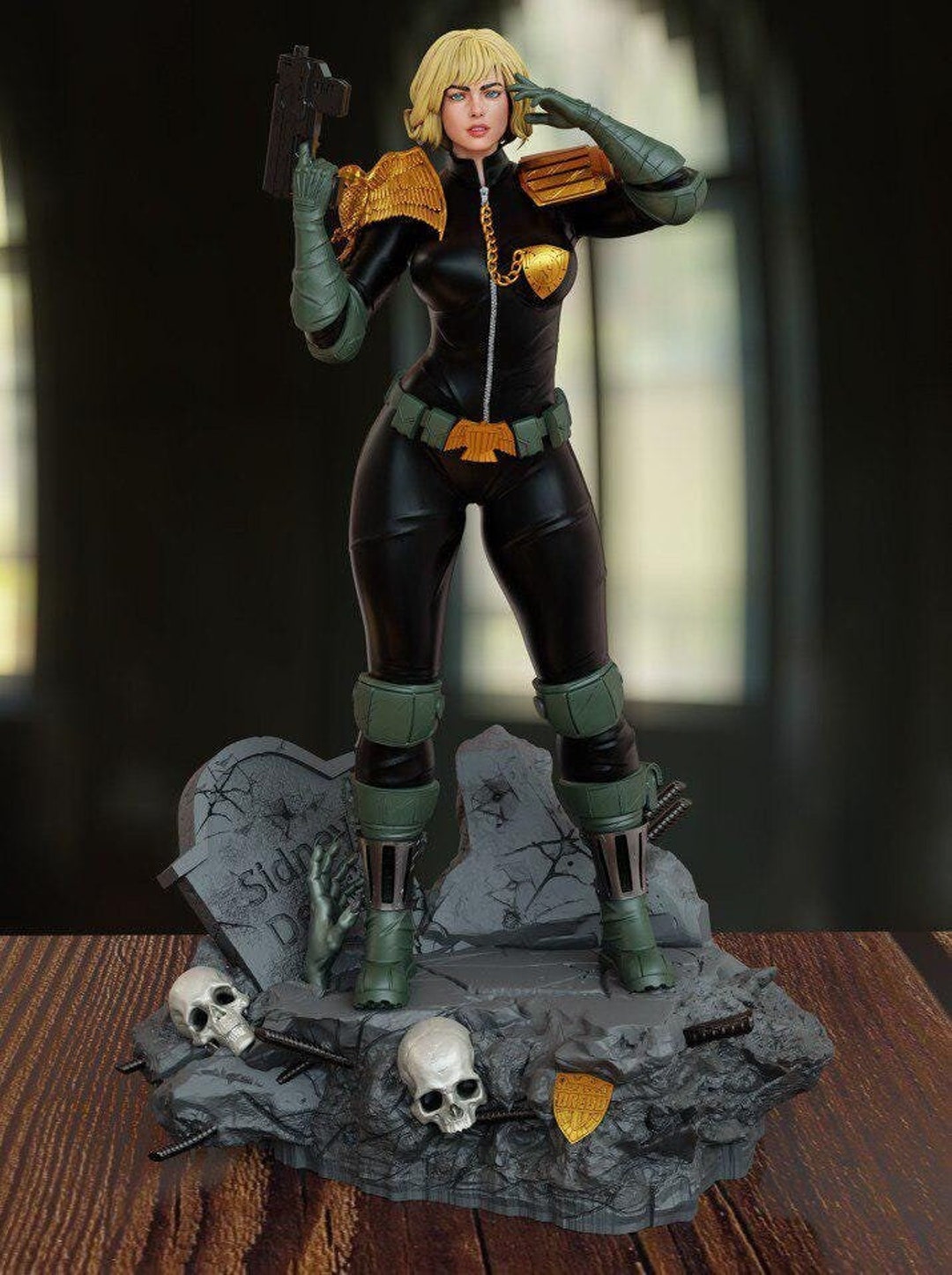 3D Printed Cassandra Anderson hand-painted Collectible Sla Printing-3d ...
