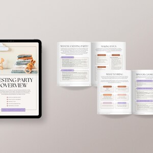 Nesting Party Guide and Checklist | Prepare for a Newborn | Baby Prep ...