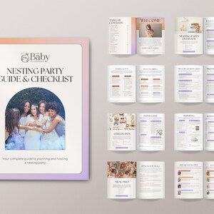 Nesting Party Guide and Checklist | Prepare for a Newborn | Baby Prep ...