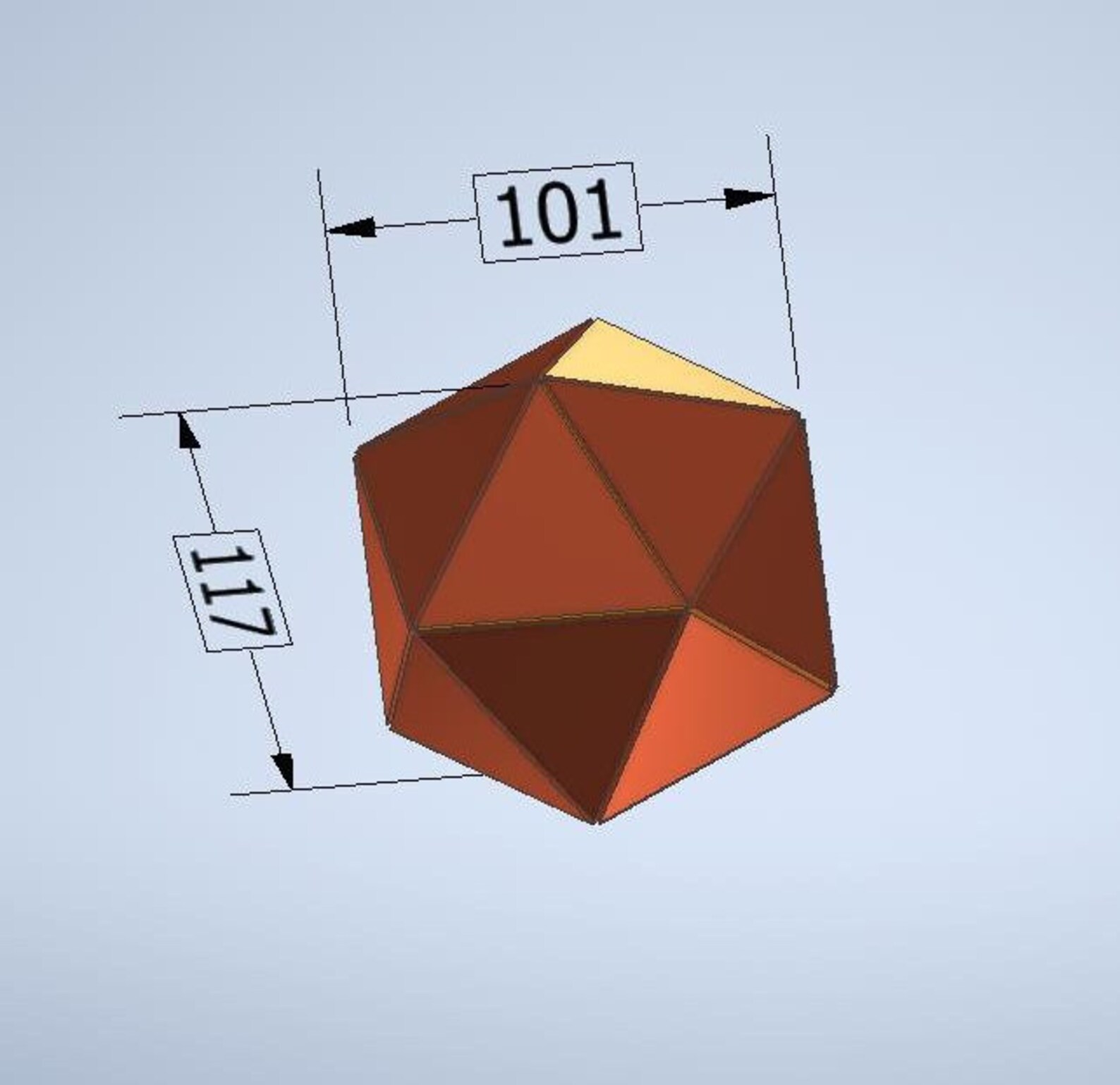 Weld-it Kit Icosahedron. Get a DXF and SVG Icosahedron Design Cut so ...