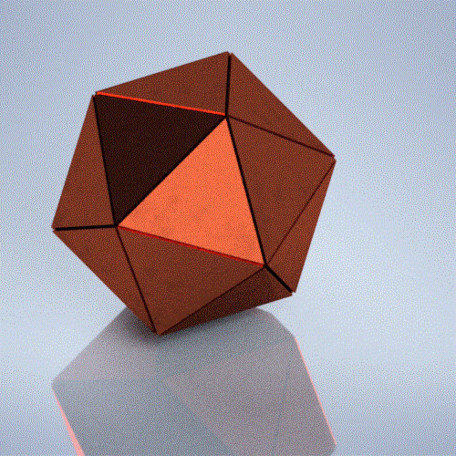 Weld-it Kit Icosahedron. Get a DXF and SVG Icosahedron Design Cut so ...