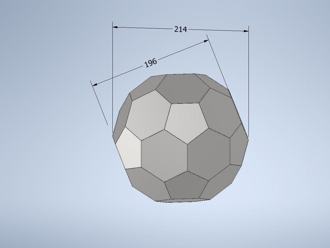 Soccer Ball Weld-it Kit: DXF and SVG Metal Cutting Template (digital ...