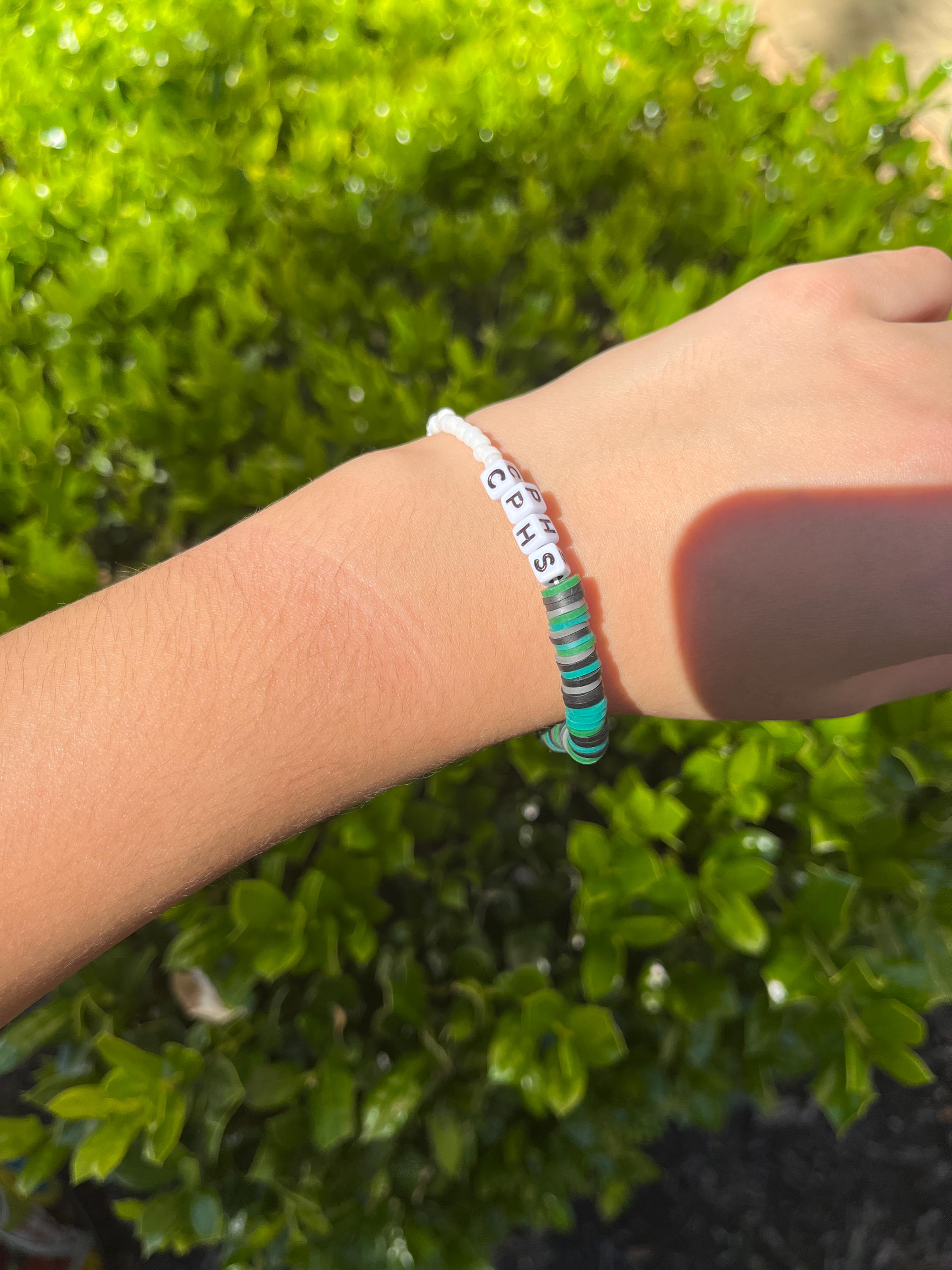 Custom Team Bead Bracelet - Etsy