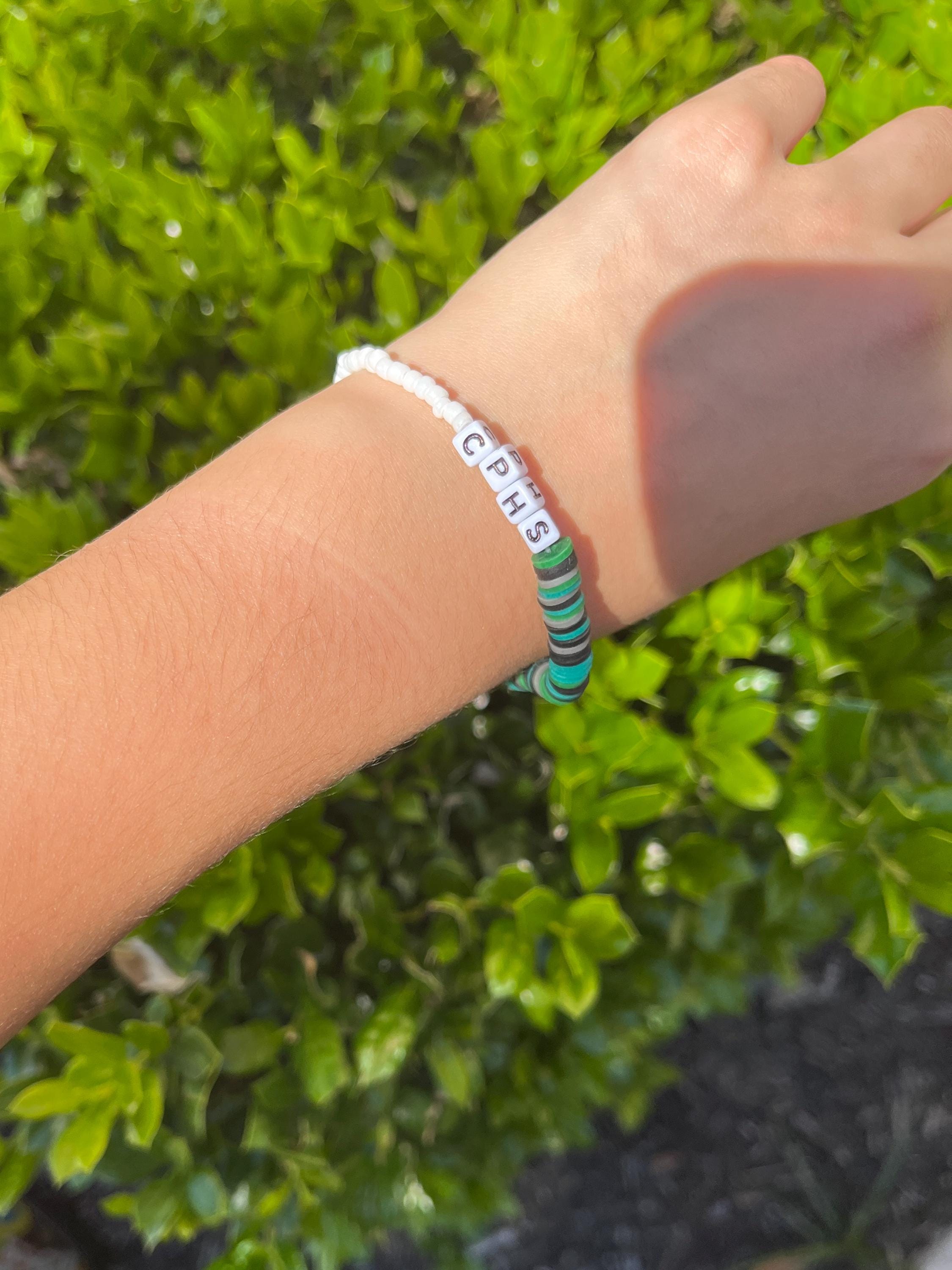 Custom Team Bead Bracelet - Etsy