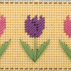 PATTERN: Spring Welcome Wall Hanging in Plastic Canvas - Etsy