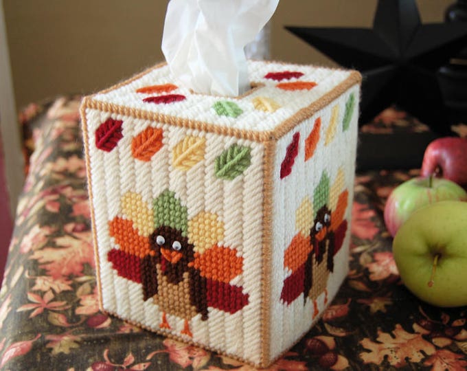 Turkey Tissue Box Cover - Etsy