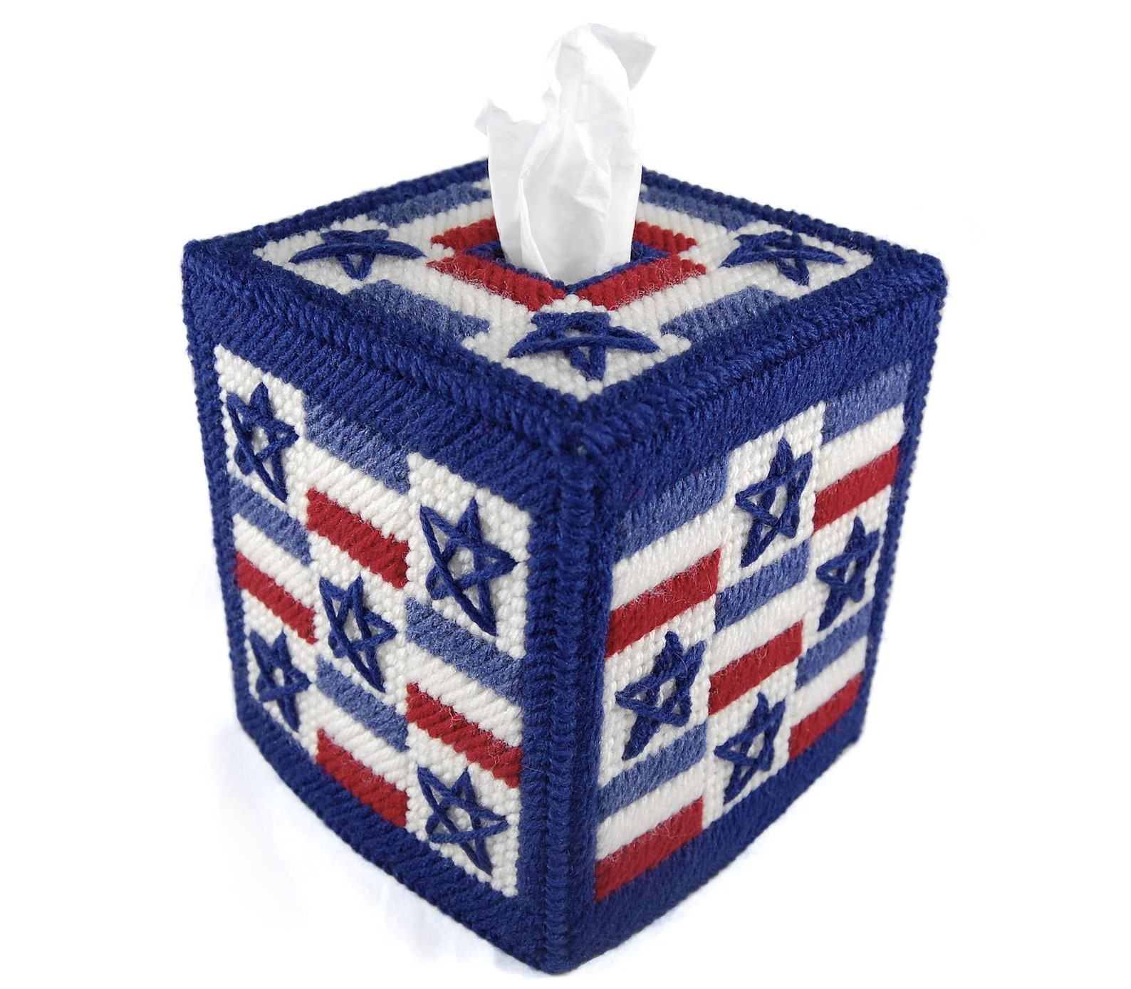 PATTERN: Stars and Stripes Plastic Canvas Pattern - Etsy