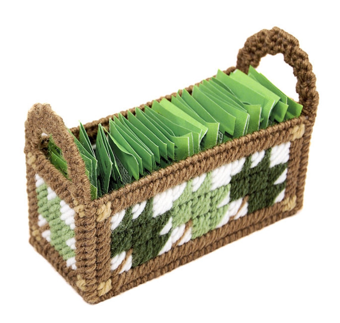 PATTERN: Maple Leaf Kitchen Set in Plastic Canvas - Etsy