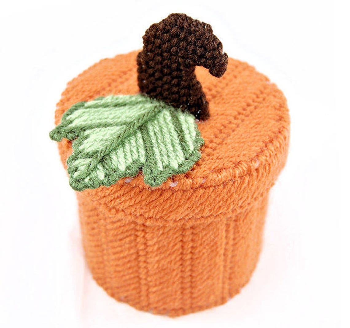 PATTERN: Fall Boxes in Plastic Canvas - Etsy