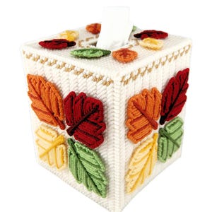 PATTERN: Autumn Leaves in Plastic Canvas - Etsy