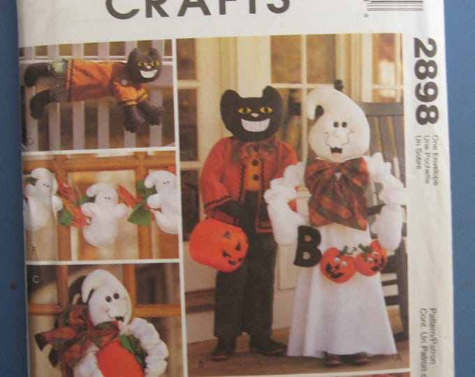 Mccall's Crafts 2898 Sewing Pattern Ghosts Doll Ghost Decorations - Etsy