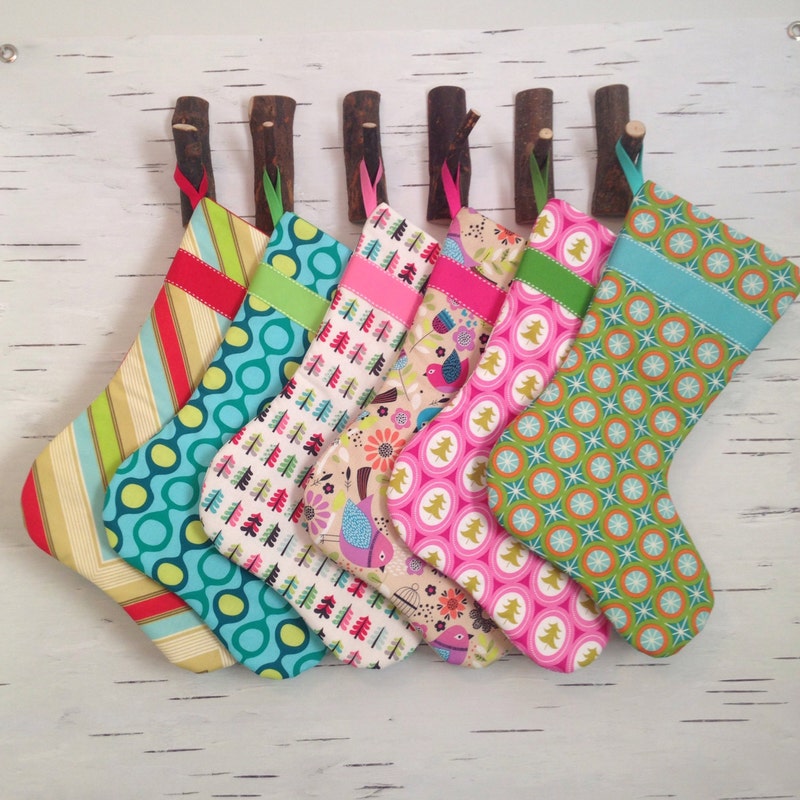 Modern Stocking - Etsy