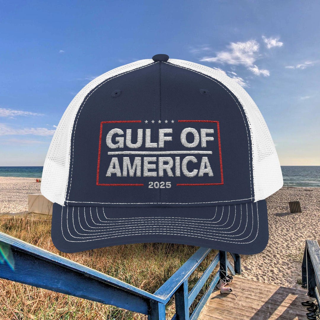 Gulf of America Snapback Trucker Cap | Summer Vibes, Beachwear ...