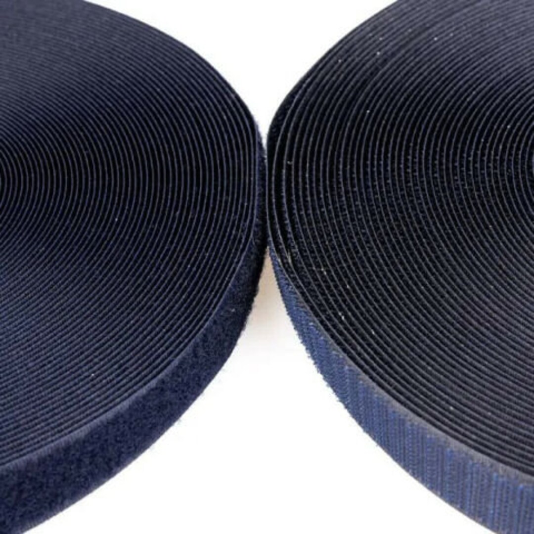 Navy Blue Velcro Sew on Tape Hook and Loop Multiple Width and Lengths ...