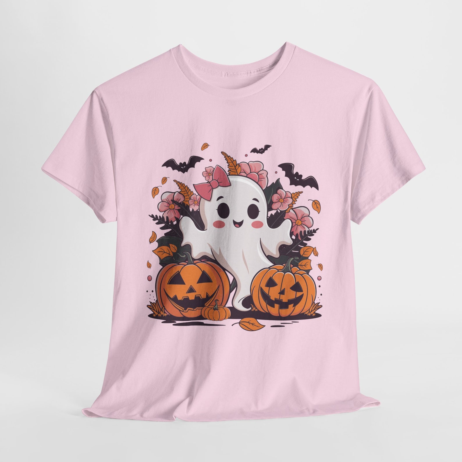 Pink Ghost SVG Halloween Design Funny Design Cute Design Svg Png Ghost ...