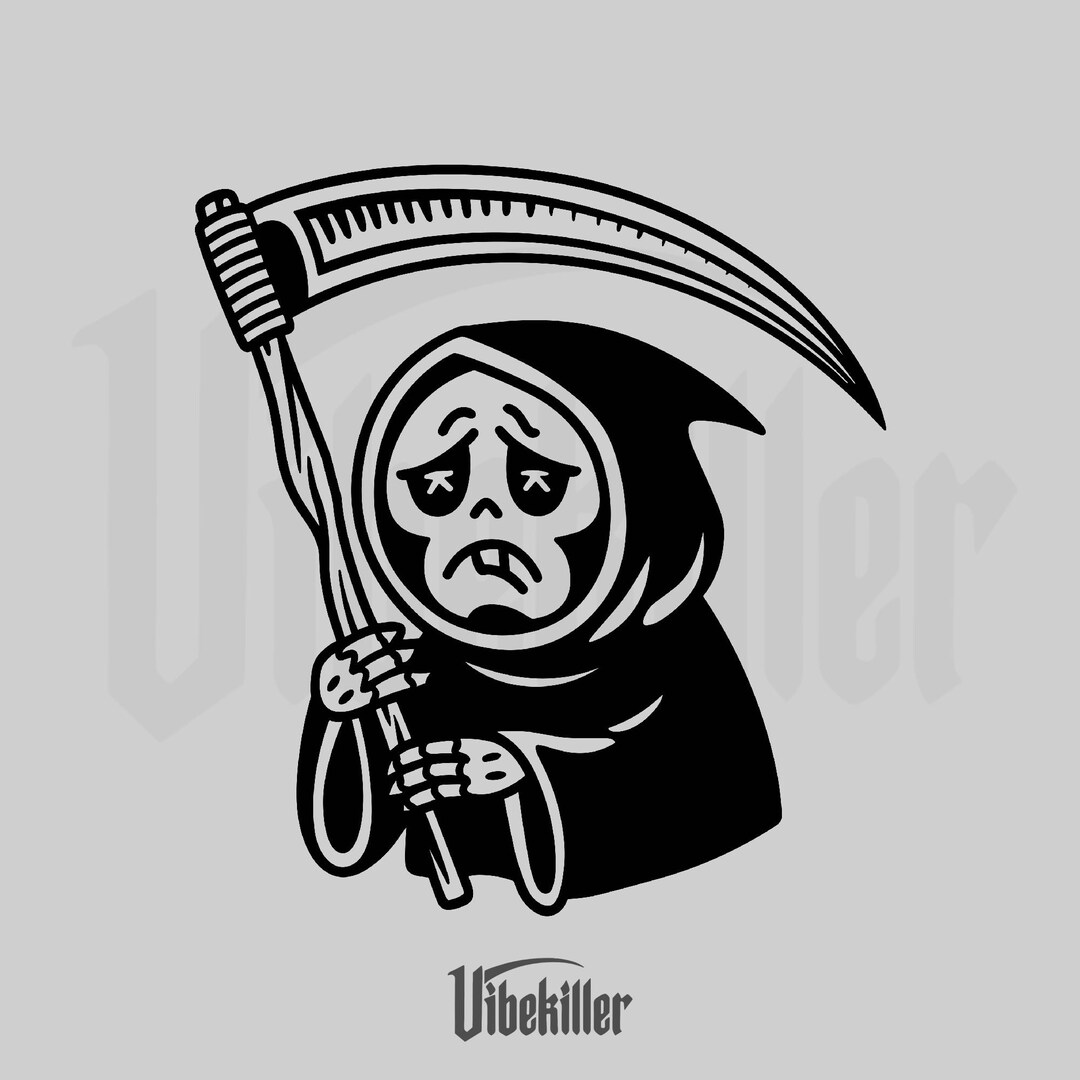 Grim Reaper, Dark Design, Reaper Design, Alt Design, Cut File for ...