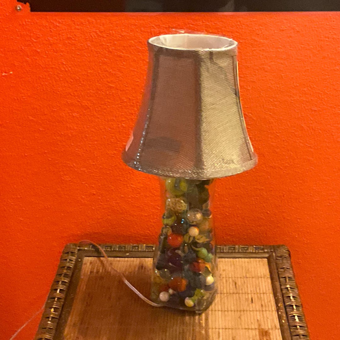 I Found My Marbles Lamp. - Etsy
