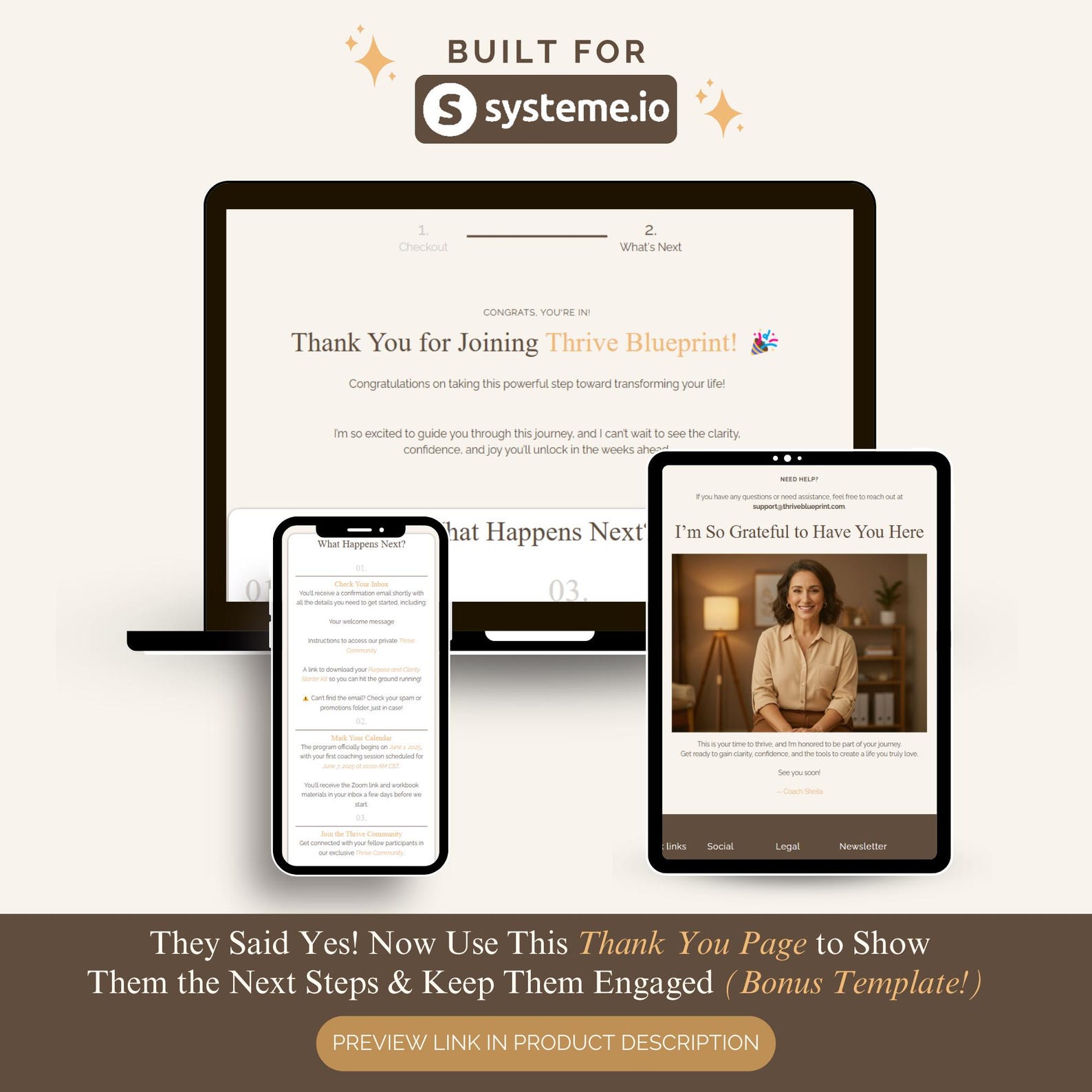 Course Sales Funnel Template: Systeme.io Website (digital Download) - Etsy