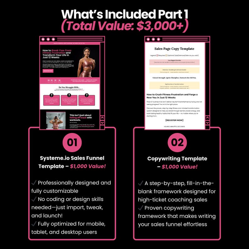 Coaching Sales Funnel Bundle | System Io Sales Funnel Product Page ...