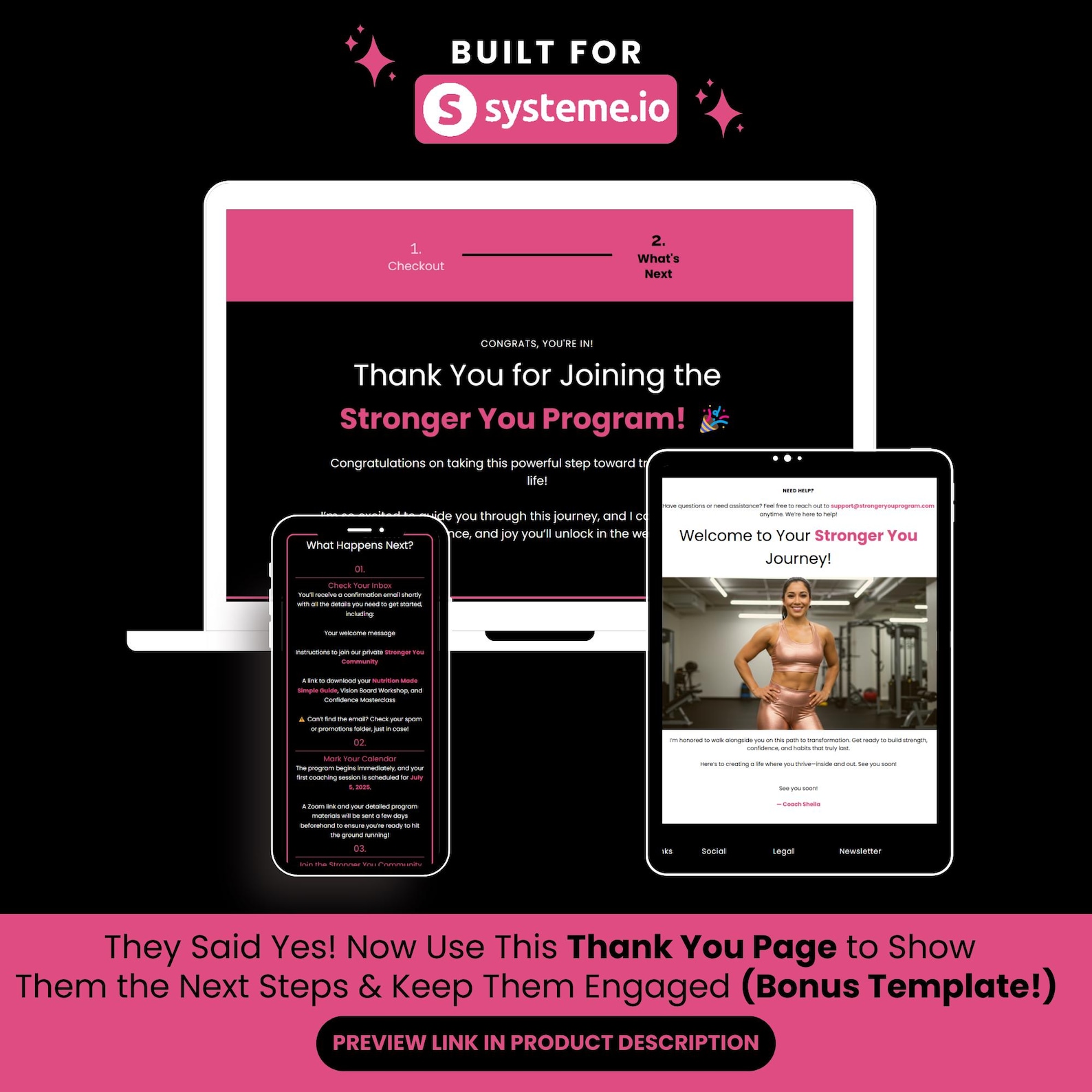 Coaching Sales Funnel Bundle | System Io Sales Funnel Product Page ...