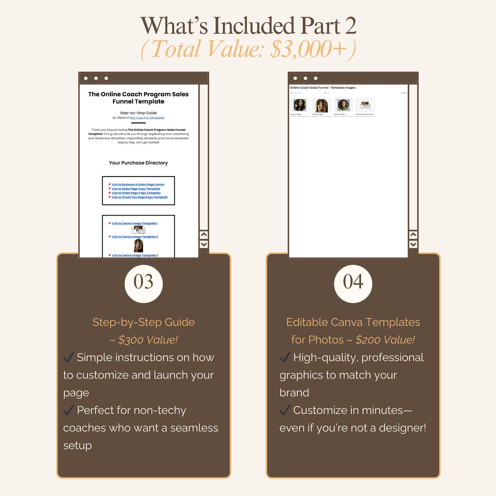 Course Sales Funnel Template: Systeme.io Website (digital Download) - Etsy