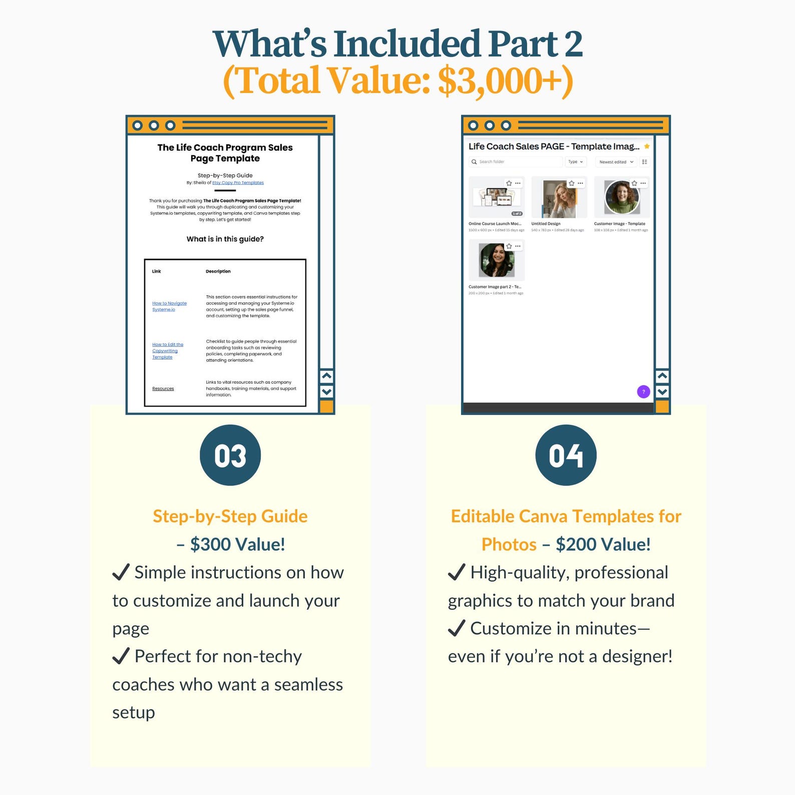 Life Coach Sales Page Template: Systeme.io Funnel (digital Download) - Etsy