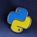 Python Enamel Pin: Coding Language, Computer Scientist Gift for ...