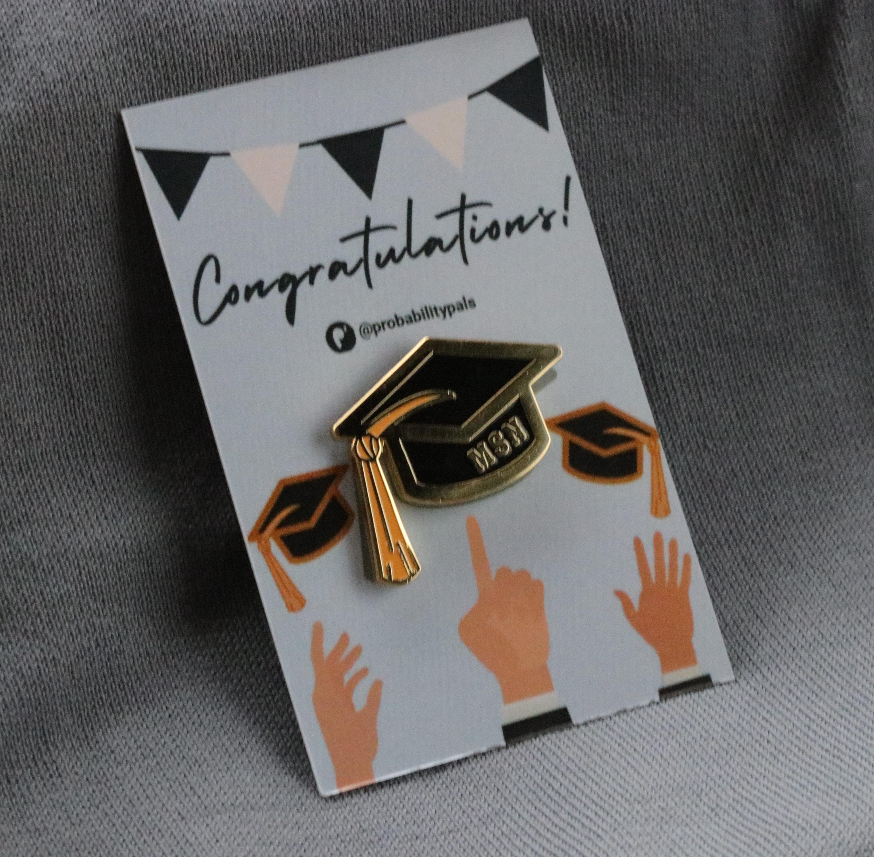 MSN Graduation Cap Enamel Pin: Nursing School Gift - Etsy