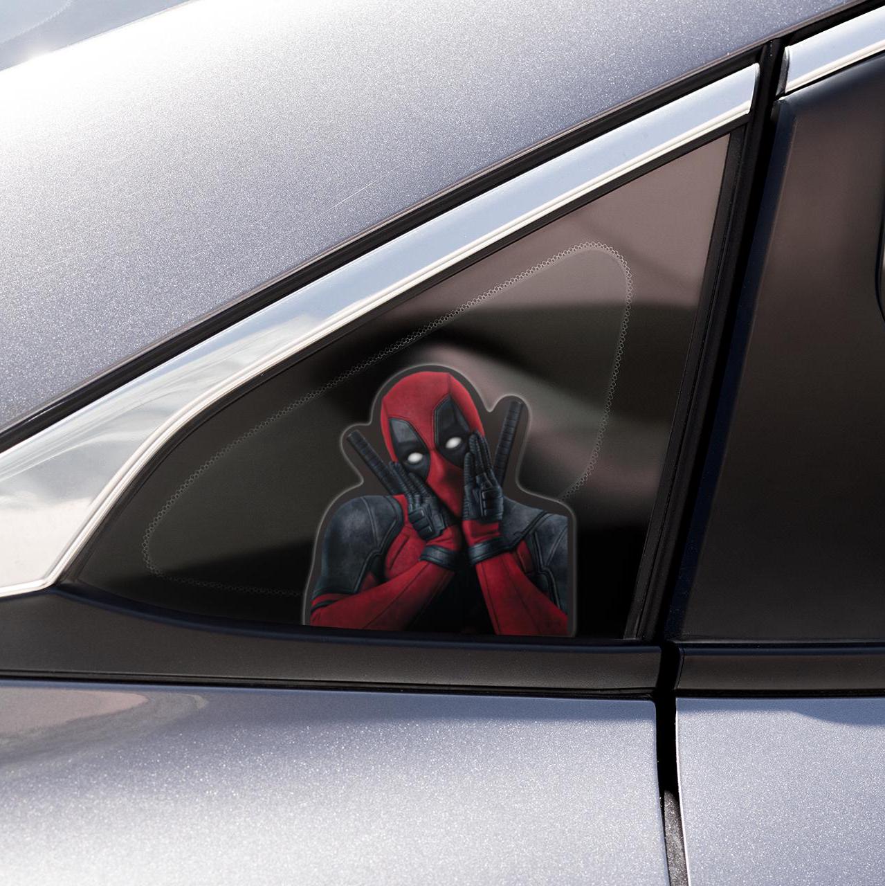 Deadpool Peeker | Vinyl Sticker | Peeker | Peekers | Durable Waterproof ...